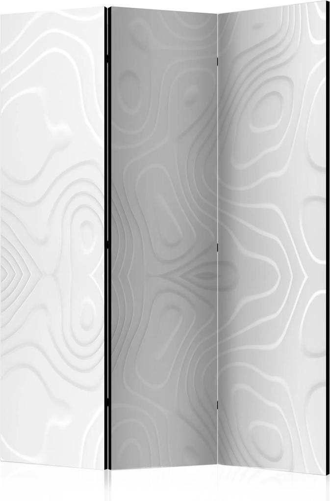 Artgeist Paraván - Room divider - White waves I 135x172 7-10 dní