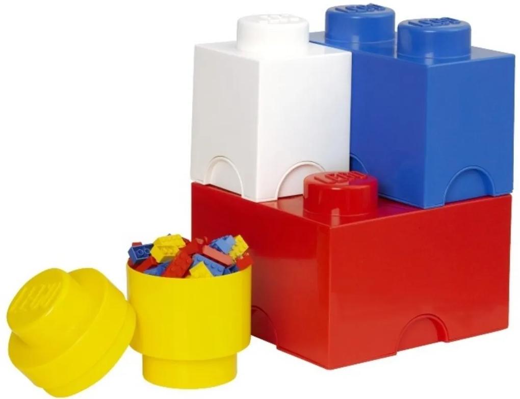 OnaDnes -20% Lego® Sada čtyř pestrých úložných boxů LEGO® Storage