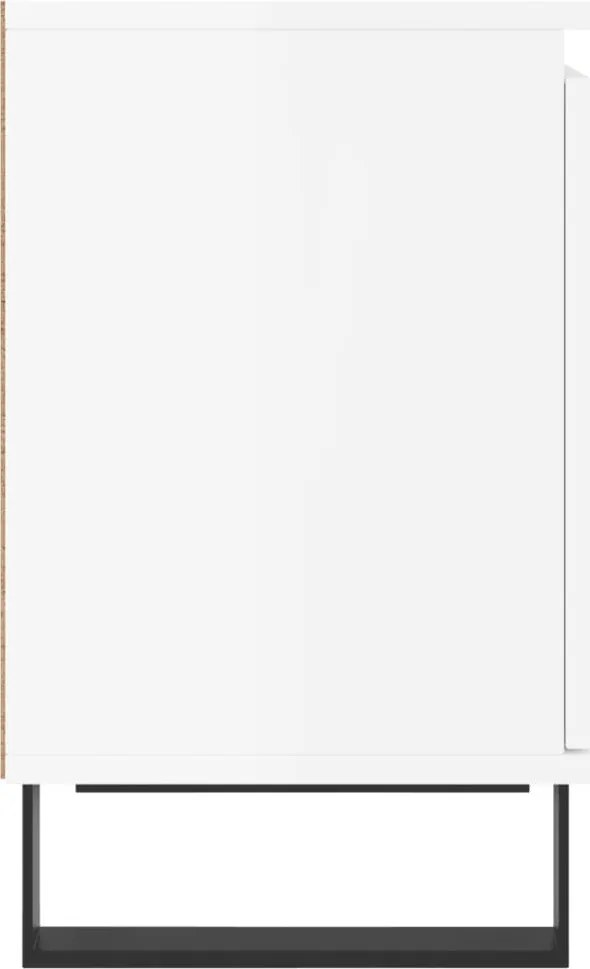 vidaXL Noční stolky 2 ks 40 x 30 x 50 cm kompozitní dřevo [826849] Barva: Betonová šedá