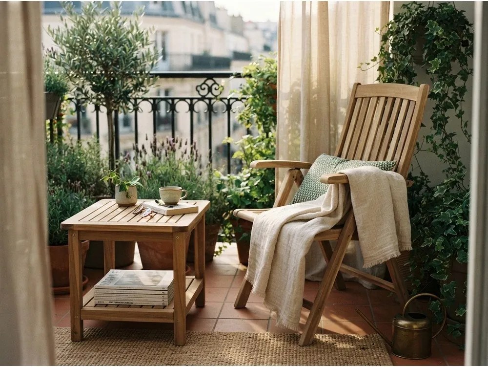 Zahradní židle z teakového dřeva Garden Pleasure Java