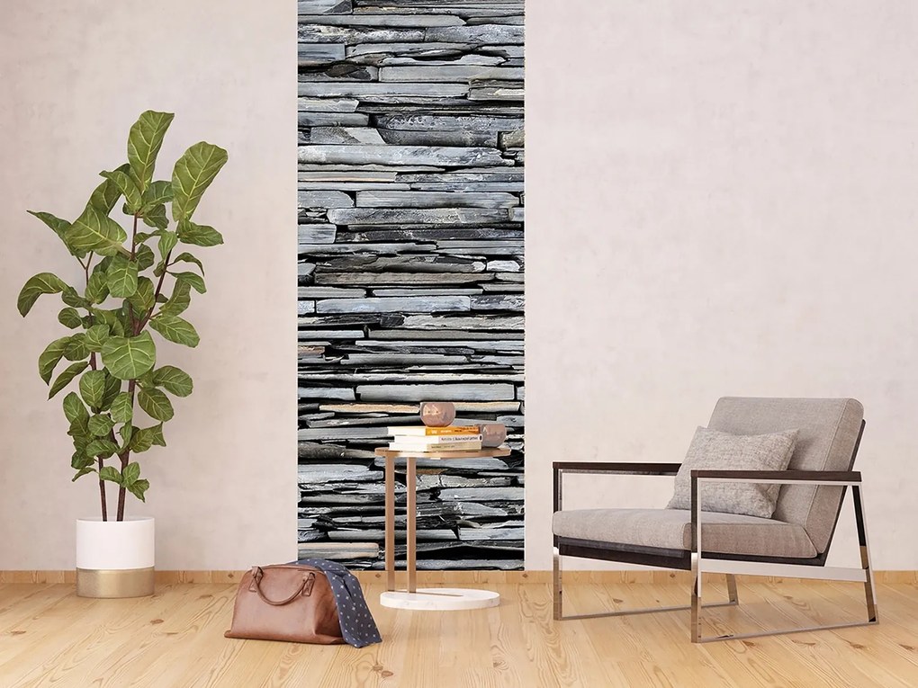 Vliesová fototapeta na zed' Břidlicová Stěna | 90 x 270 cm | DFTNVL3704