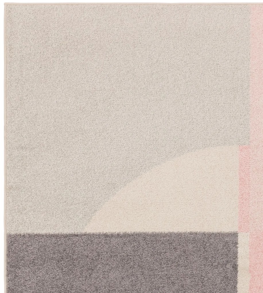 Tribeca Design Kusový koberec Jars Pink Circle Rozměry: 160x230 cm