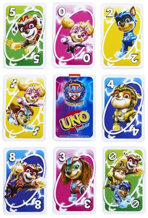 Mattel UNO Junior Tlapková Patrola film