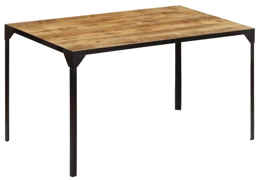 Jídelní stůl 140 x 80 x 76 cm masivní mangovníkové dřevo,  246629