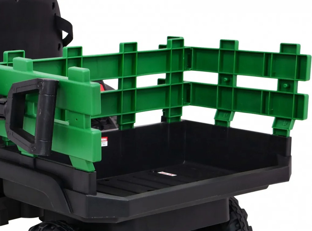 Ramiz Titánový traktor s přívěsem zelený
