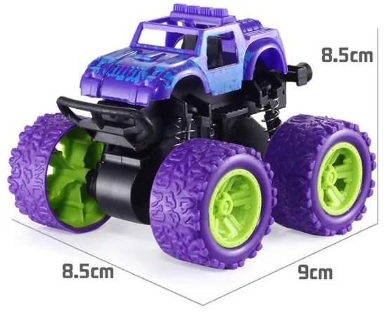 Monster Truck na setrvačník Barva: Fialová