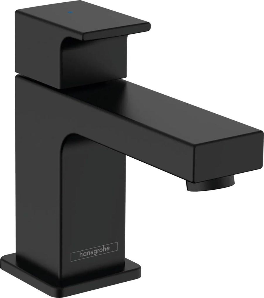 Hansgrohe Vernis Shape, stojánkový ventil 70 pro studenou vodu bez odtokové soupravy, černá matná, HAN-71592670