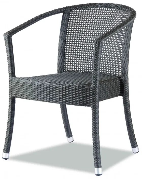 Zahradní designová židle C88314 hnědá