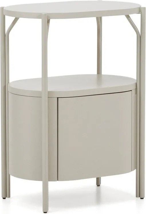 Bílá skříňka pod umyvadlo 60x81 cm Arely – Kave Home