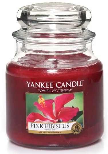Yankee Candle vonná svíčka Pink Hibiscus Classic střední