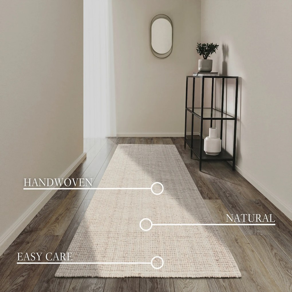 Villeroy & Boch, AKCE: 80x200 cm Běhoun Villeroy & Boch 106326 Pure White, bílá, chodba / předsíň
