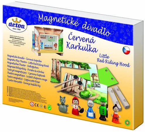 Divadlo magnetické - Červená Karkulka