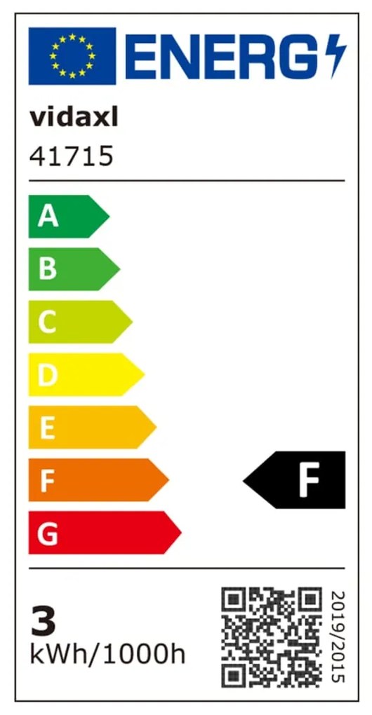 vidaXL Zemní LED svítidla 12 ks 100 x 100 x 68 mm