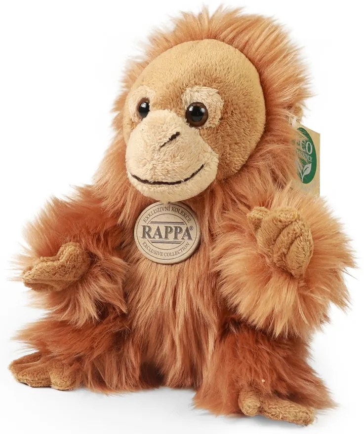 Rappa Plyšový orangutan 18 cm ECO-FRIENDLY