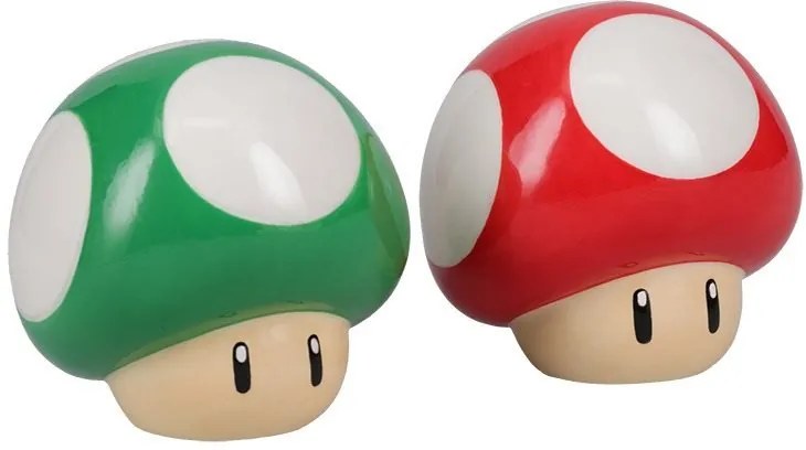 Menážka super mario - mushroom salt and pepper - pepřenka a solnička