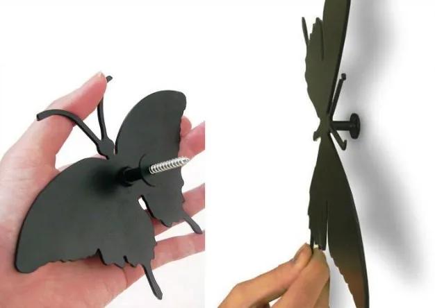 Designové hodiny Diamantini & Domeniconi Butterfly green 40cm