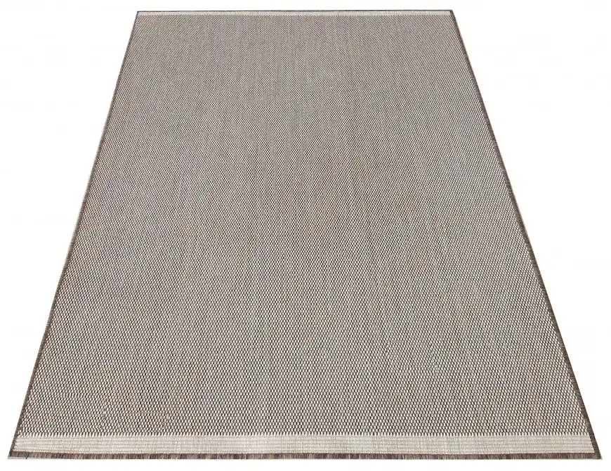 Hnědý skandinávský koberec do obývacího pokoje Šířka: 80 cm | Délka: 150 cm  | BIANO