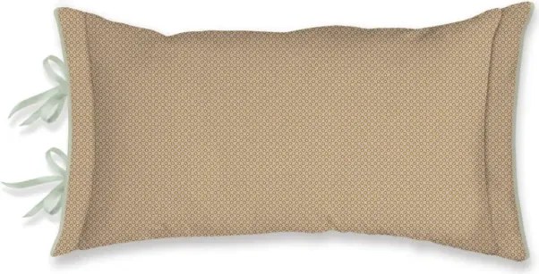Pip Studio polštář Bodhi Flower 35x60cm, žlutý (Dekorační perkálový polštář s výplní)