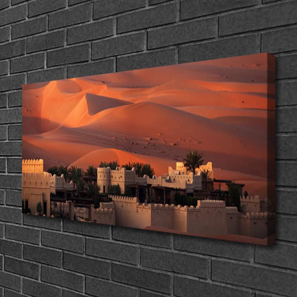 Obraz na plátně Město Architektura 125x50 cm