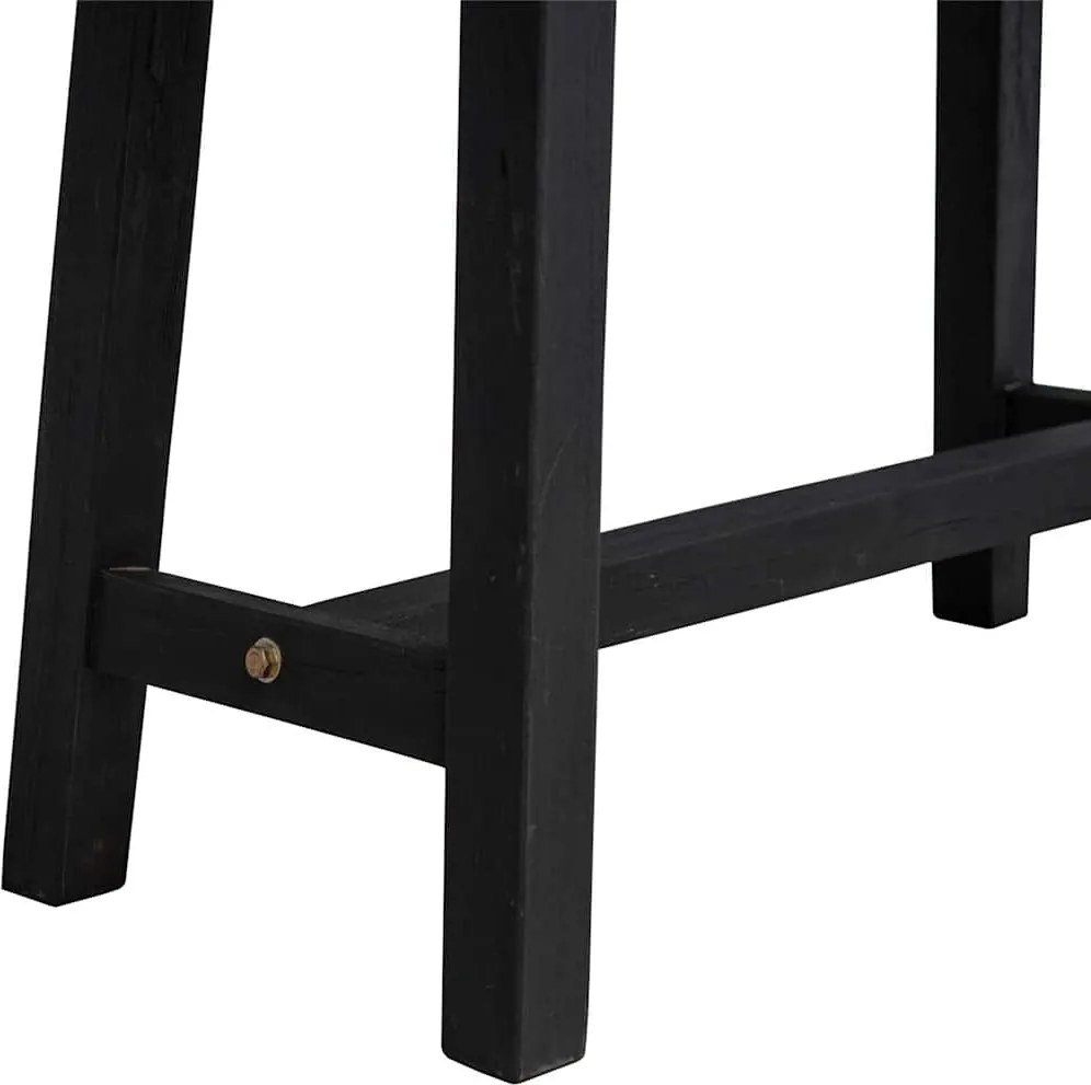 Lavice 80 cm masivní teakové dřevo 340742