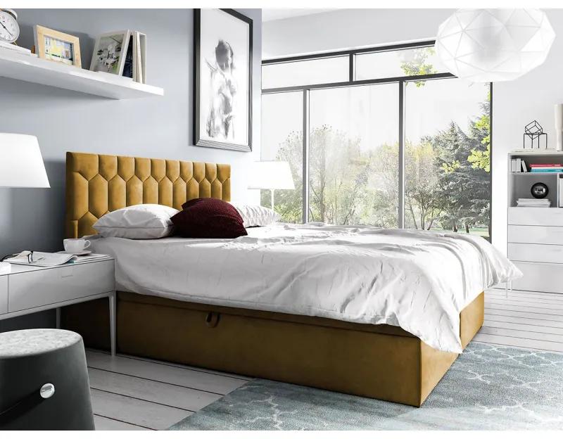 Kontinentální postel Borneo M24, Rozměr postele: 140x200, Barva:: Fresh 13