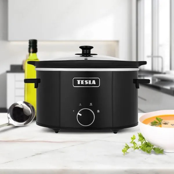 TESLA Electronics SlowCook - Pomalý hrnec 3,5 l 200W/230V