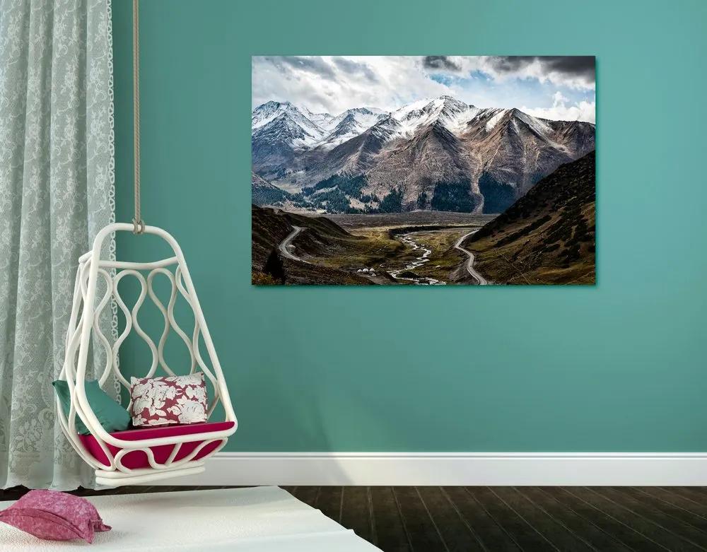 Obraz nádherná horská panorama Varianta: 120x80