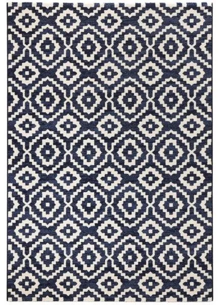 MAXMAX Kusový koberec Diamond Skandi - modrý