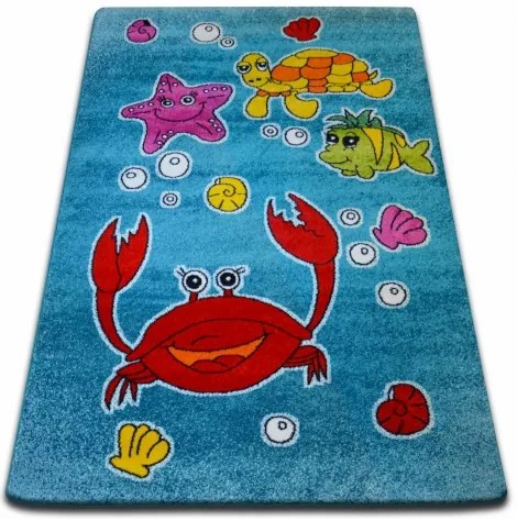 Makro Abra  Dětský kusový koberec KIDS C424 Moře modrý 240 x 330