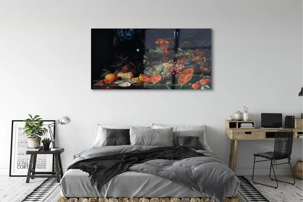 akrylový obraz Ovoce Zátiší 140x70 cm
