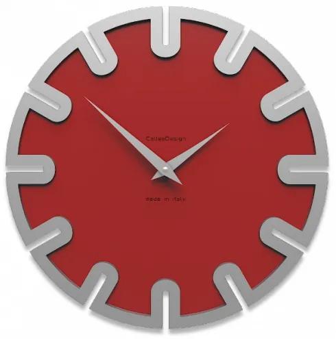 Designové hodiny 10-017 CalleaDesign Roland 35cm (více barevných variant) Barva fialová klasik-73 - RAL4005