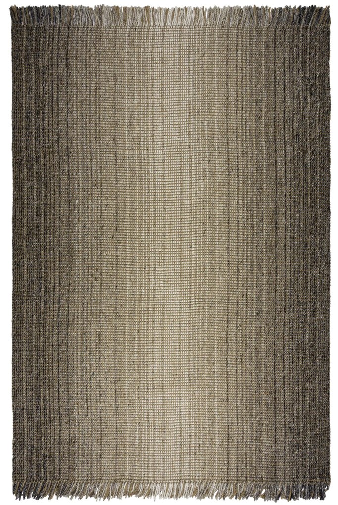 Flair Rugs koberce Kusový koberec Mottle Jute Ombre Grey - 60x110 cm