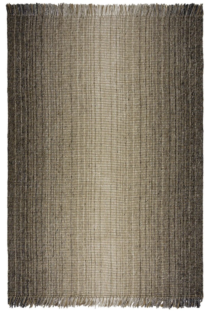 Flair Rugs, Kusový koberec Mottle Jute Ombre Grey, 80x150, šedá, chodba / předsíň