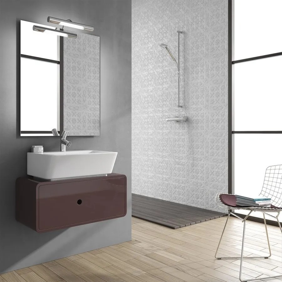 Aqualine Aqualine, ANDREA LED nástěnné svítidlo 5W,, 284mm, 230V, chrom, E26716CI