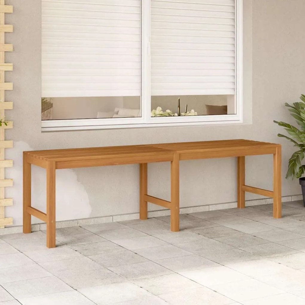 Zahradní lavice 150 cm masivní teakové dřevo 316627