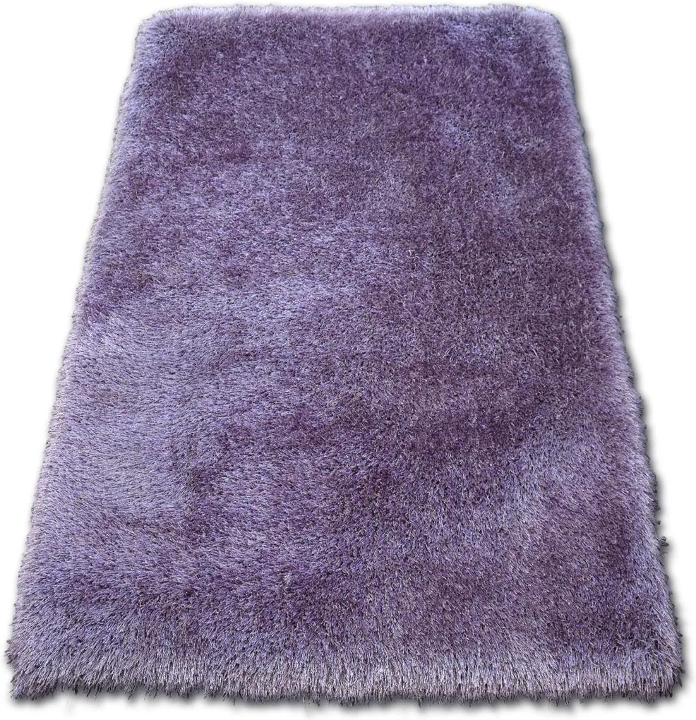 Kusový koberec LOVE SHAGGY fialový 120x170