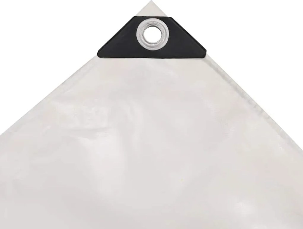 Plachta 650 g/m² 2,5 x 3,5 m bílá 144911