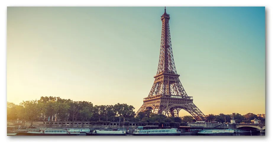 Wallmuralia Foto obraz akrylové sklo Eiffelova věž Paříž 100x50 cm