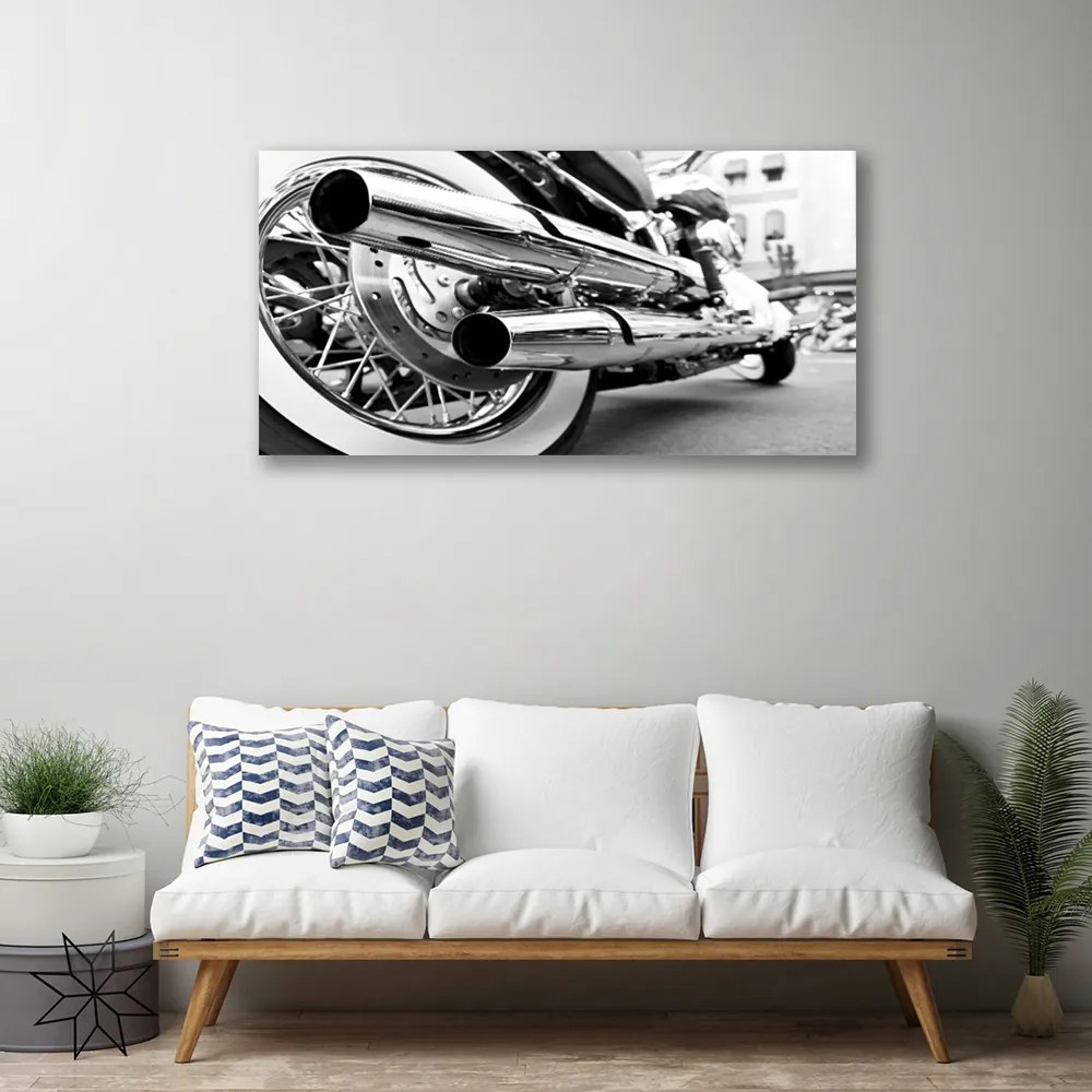 Obraz na plátně Motor Umění 125x50 cm