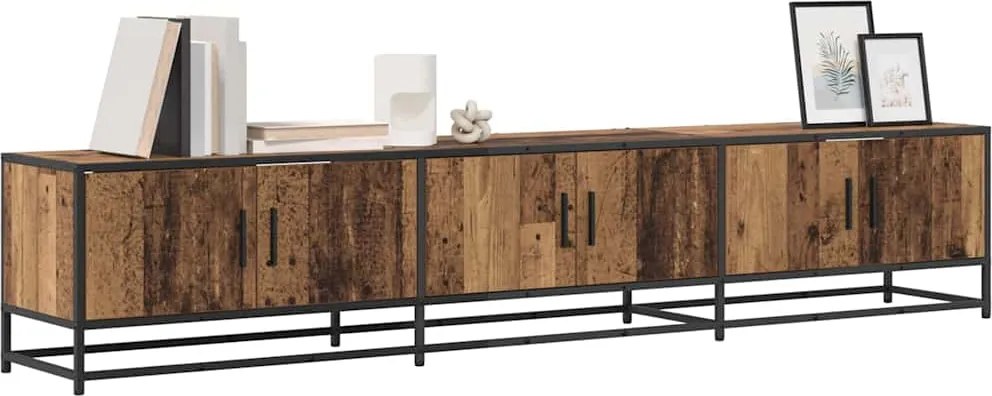 TV jednotky 210 x 35 x 41 cm Staré dřevo Kompozitní dřevo 3402500