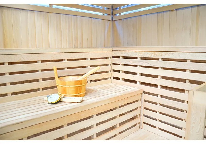 BPS-koupelny Finská sauna Relax  200x200, 5-6 osob