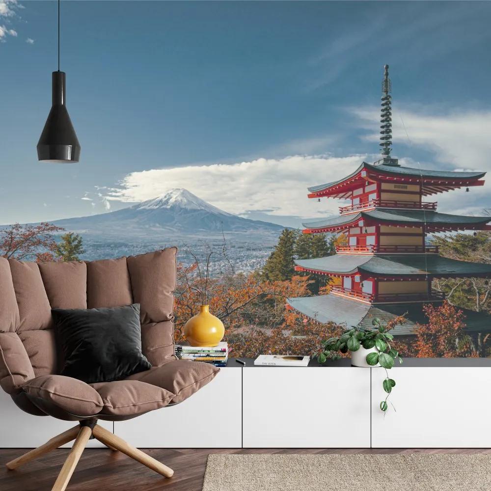Fototapeta Japonská Pagoda Na Podzim Samolepící tapety 368x254