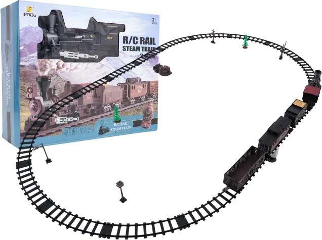 Vlaková souprava se světly, zvuky a kouřovými funkcemi 172 cm