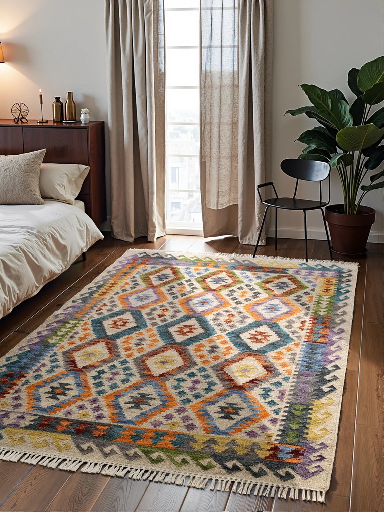 Hanse Home, Kusový koberec Kamal Oasis 106242 Multicolor, 200x290, vícebarevná, kuchyně