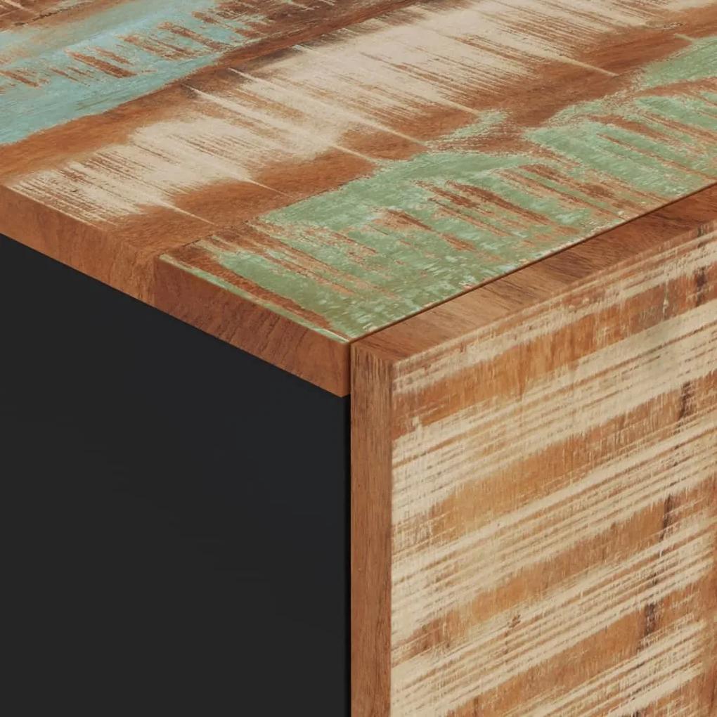 vidaXL Koupelnová nástěnná skříňka 38x33x48 cm masivní akáciové dřevo [351992] Barva: Hnědá
