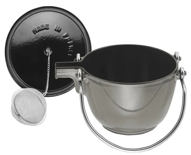 Staub litinová konvice na čaj 21 cm/1,15 l šedá, 1650018