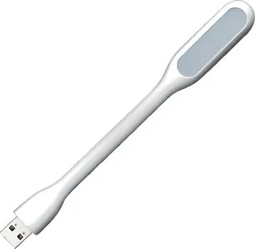 Prezent USB lampička bílá / LED lampička / 1,2 W / 50 lm / 5V USB / IP