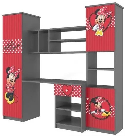 Dětská stěna do pokoje Disney - ZAMILOVANÁ MINNIE