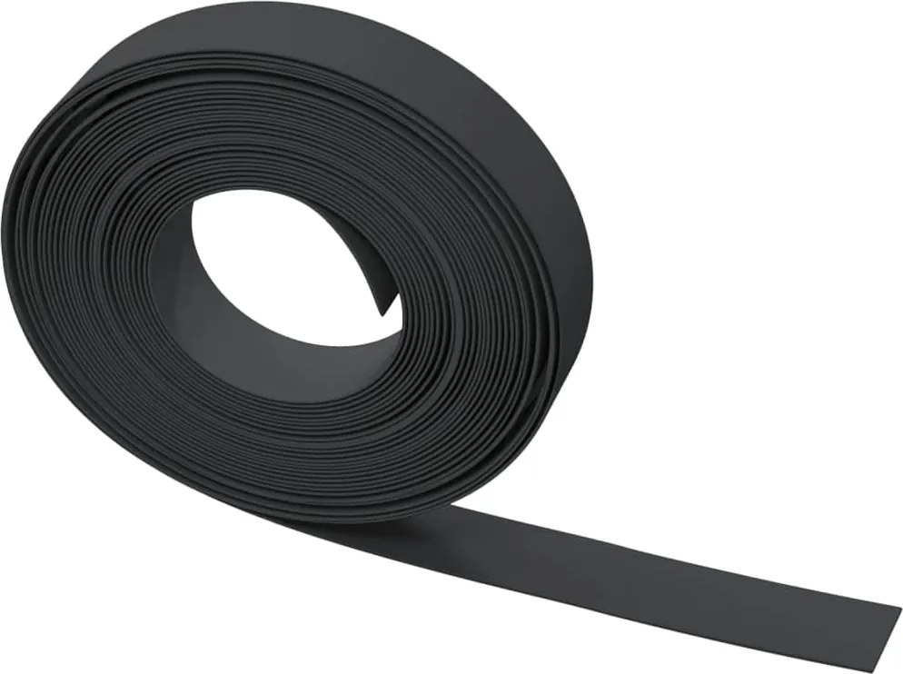 Travní lem černý 10 m 10 cm polyethylen 154394