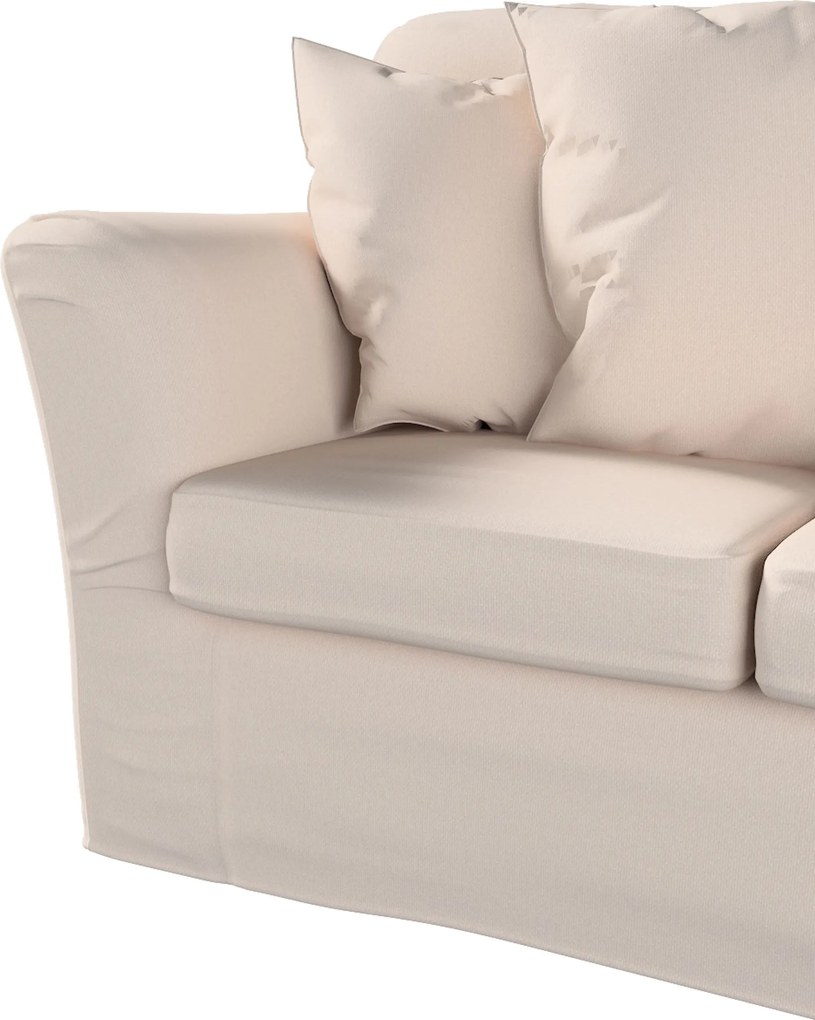 Potah na pohovku IKEA Tomelilla 3-místná nerozkládací barva růžová látka pletený vzor